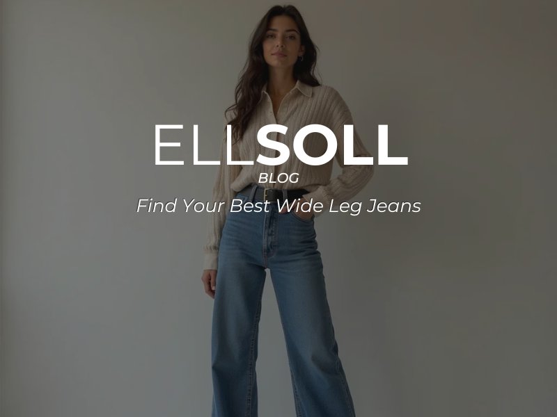 Women’s wide-leg jeans – Flatter, comfy, on-trend | Ell Soll Fashion